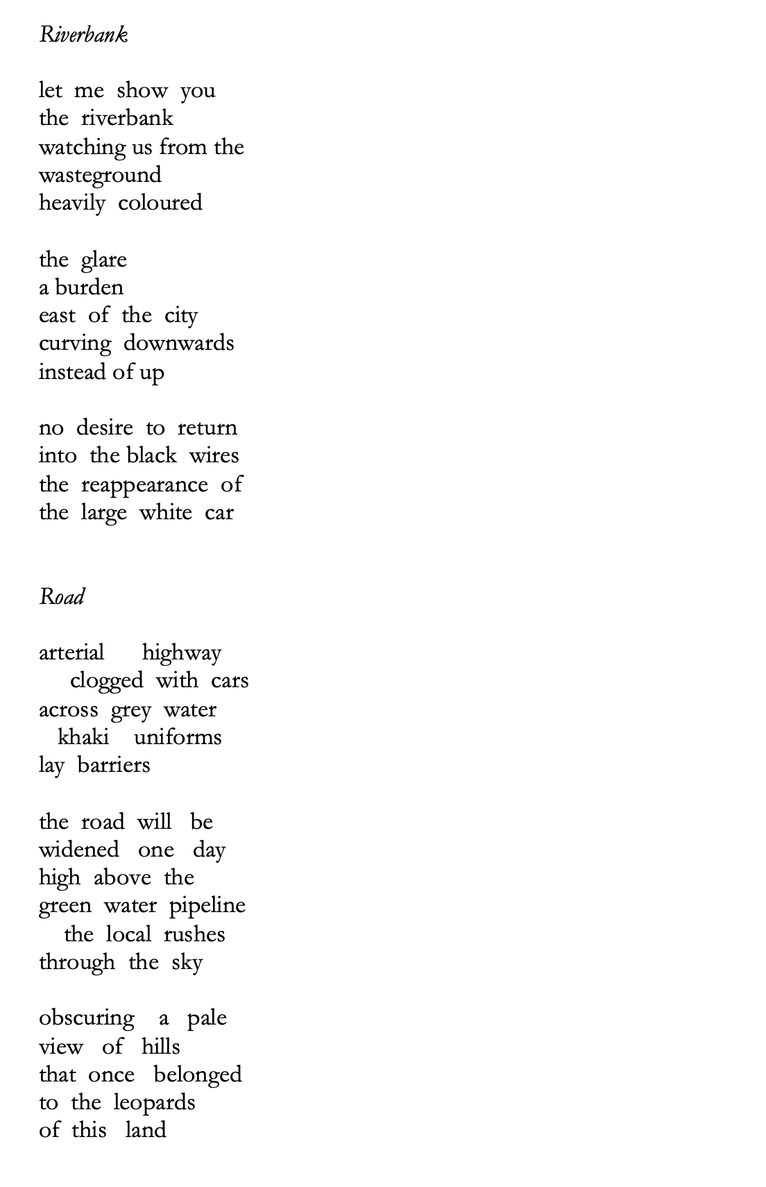 A poem by Sampurna Chattarji – Modron Magazine